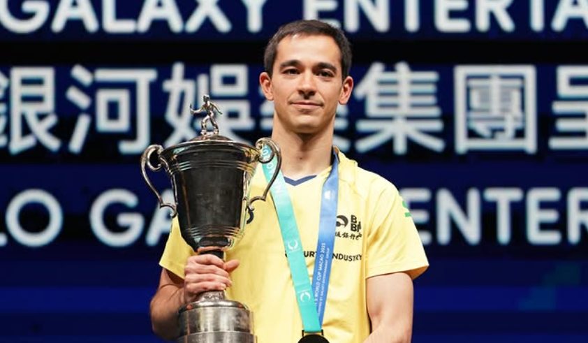 Ele derrotou o número 1 do mundo e fez história: Hugo Calderano choca o ...